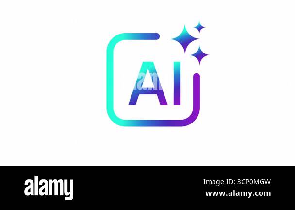 Generative ai logo icon Stock Videos & Footage - HD and 4K Video Clips ...