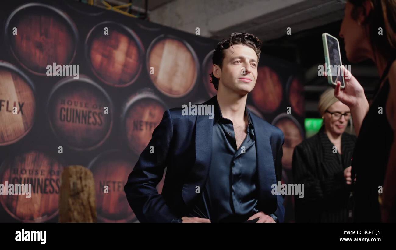 The cast of Netflix's House of Guinness interview at the London ...