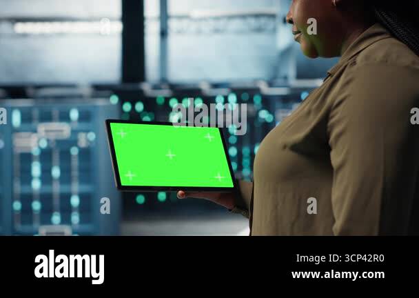 Data center software developer uses green screen tablet to minimize infrastructure downtime. IT ...