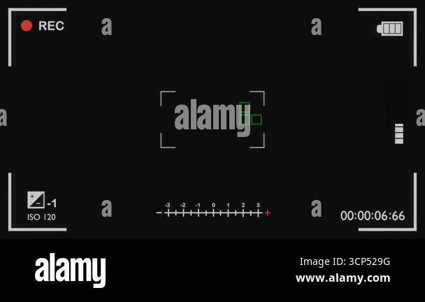 Camera recording overlay focus frame Stock Videos & Footage - HD and 4K ...