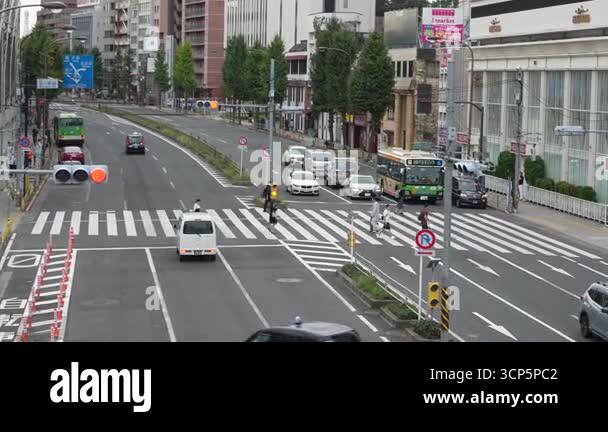 Shinagawa, Japan Tokyo Early morning September 2024 Stock Video Footage ...