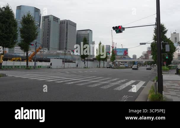Shinagawa, Japan Tokyo Early morning September 2024 Stock Video Footage ...