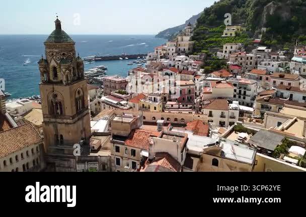 Discover the beauty of the Amalfi Coast with aerial views of stunning ...