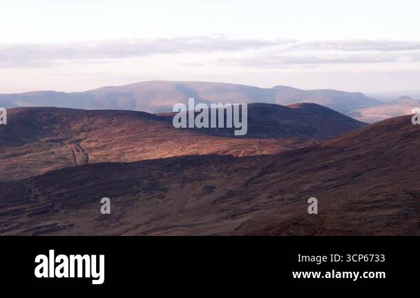 Panoramic exposure of Priest's Leap's impressive mountainous landscape ...