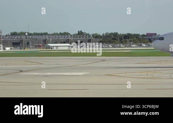 A close-up of a Japan Airlines aircraft, showcasing the large ...