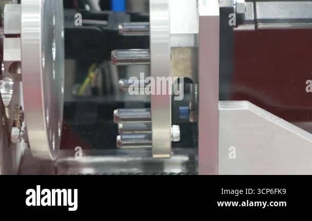 Movement of production machinery in industrial plants Stock Video ...