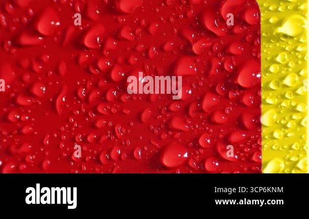 Raining On Fast Food Sign Detail 2 Shots Stock Video Footage - Alamy