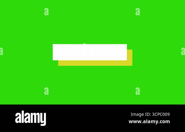 Modern White and Yellow lower third animation tittle Stock Video ...
