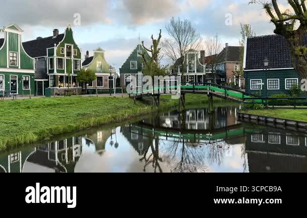 Traditional dutch small town scenery Stock Videos & Footage - HD and 4K ...