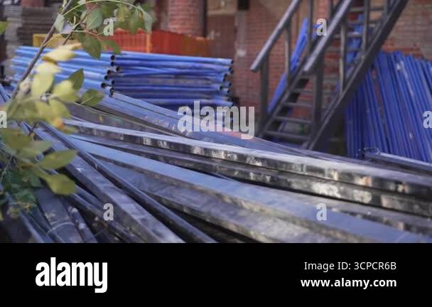 Scattered steel beams Stock Videos & Footage - HD and 4K Video Clips ...