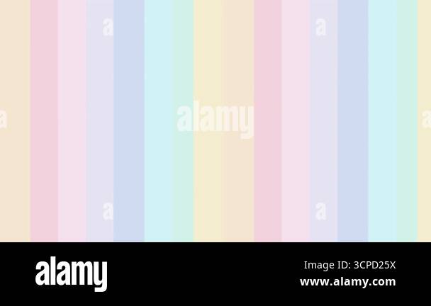 Pastel color stripes animation. Vertical bars Stock Video Footage - Alamy