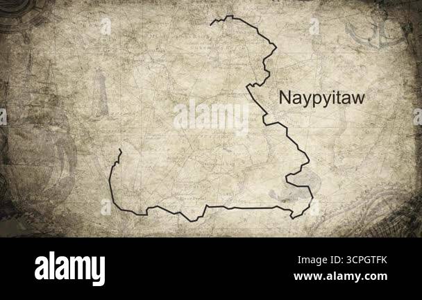 Naypyitaw map Stock Videos & Footage - HD and 4K Video Clips - Alamy