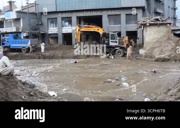 Cloud Burst flood situation in Hilly and Mountain areas District Buner ...