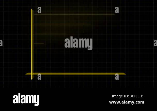 Glowing yellow bar graph chart Stock Videos & Footage - HD and 4K Video ...