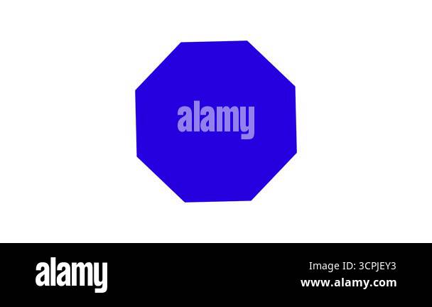 Success stars badge animation. Blue graphic loop for marketing and ...