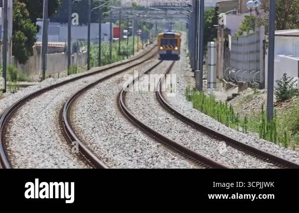 Winding railroad tracks in Stock Videos & Footage - HD and 4K Video ...