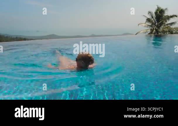 Swimming pool infinity view blue Stock Videos & Footage - HD and 4K ...