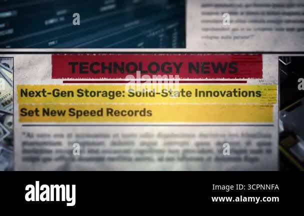 Next-Gen Storage Solid-State Innovations Set New Speed Records new ...