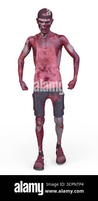 Male zombie character Stock Videos & Footage - HD and 4K Video Clips ...