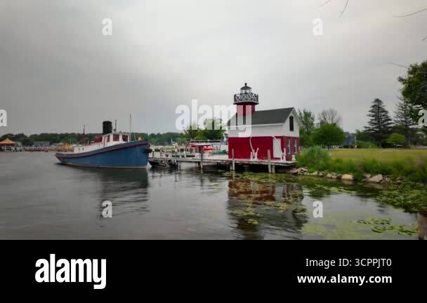 SAGATUCK DOUGLAS, MI -21, JUNE 2024: Scenic landscape of Saugatuck ...