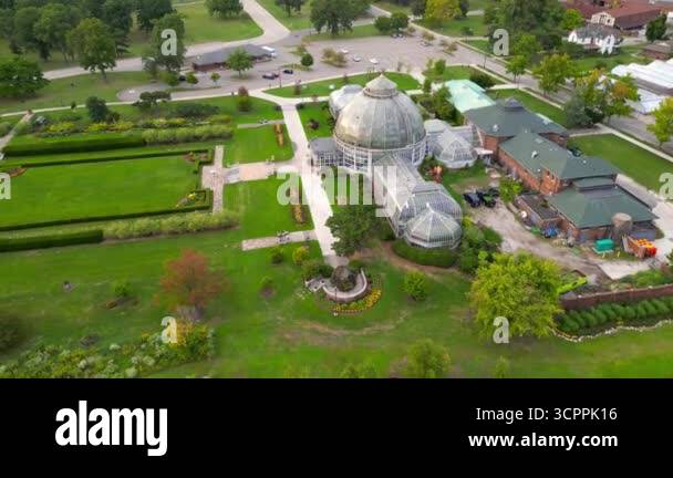 Anna Scripps Whitcomb Conservatory at Bell isle state park near Detroit ...