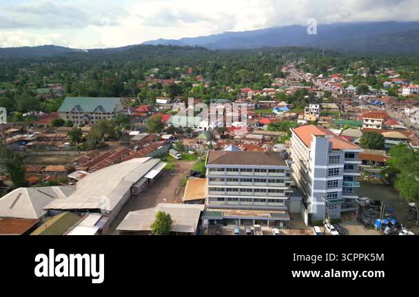 Arusha, Tanzania - March 22, 2025 : Aerial view of Arusha cityscape ...