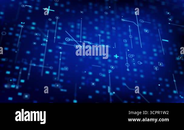 Abstract background video overlay template basic geometry shape and ...