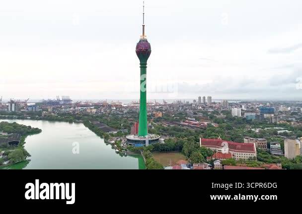 Colombo, Sri Lanka September 24, 2025: A dynamic hyperlapse capturing ...