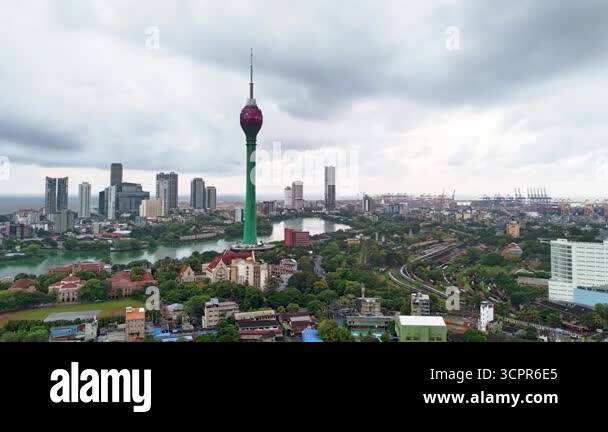 Colombo, Sri Lanka September 24, 2025: A dynamic hyperlapse capturing ...