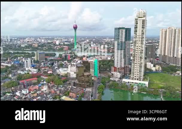 Colombo, Sri Lanka September 24, 2025: A dynamic hyperlapse capturing ...