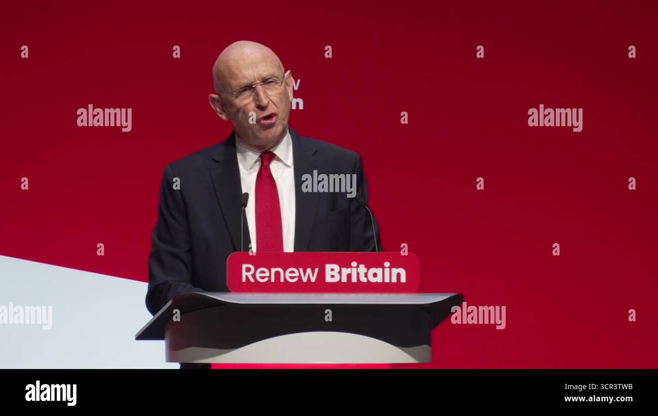 Defence Secretary John Healey addresses the Labour Party Conference in Liverpool – full speech ...