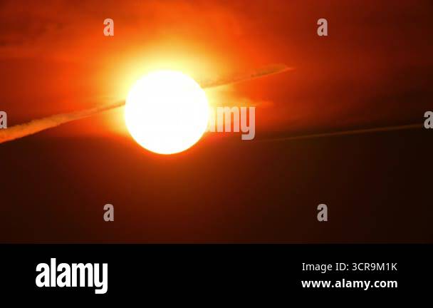 God's moment of creation concept. God creation of light life and ...