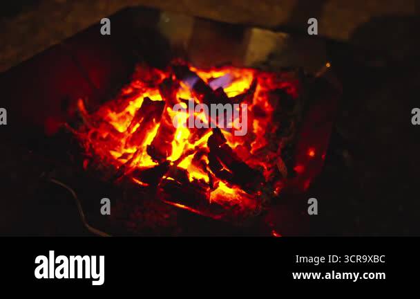 Burning wood fire flame close Stock Videos & Footage - HD and 4K Video ...