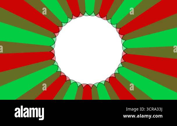 Discover a vibrant red and green animated background featuring a unique ...