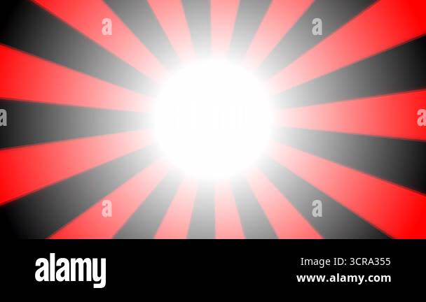 Vibrant red and black radial background featuring a bright central glow ...