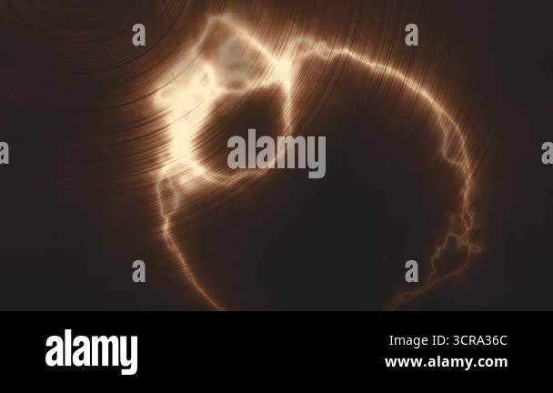 This abstract animation showcases a vinyl record background, featuring ...