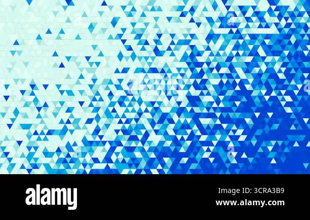 This abstract animation background features triangular shapes in ...