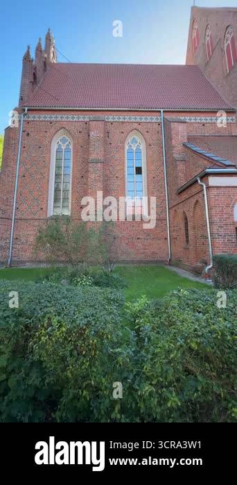 Historic Gothic Catholic church dating back to the 14th century with ...