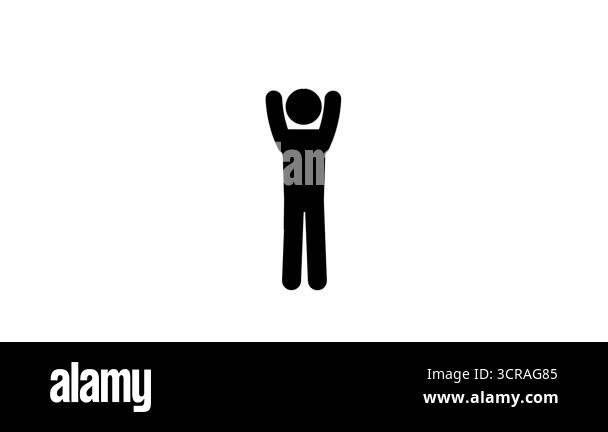 Person high jumping illustration Stock Videos & Footage - HD and 4K ...