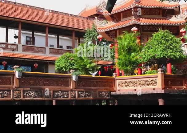 Lush greenery temple architecture in Stock Videos & Footage - HD and 4K ...