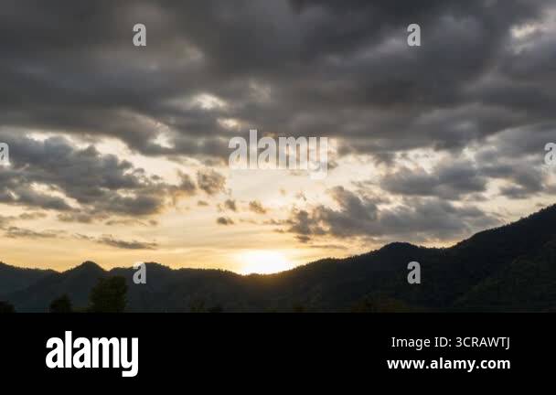 Building motions clouds. Puffy fluffy white clouds sky time lapse. slow moving clouds. B Roll ...