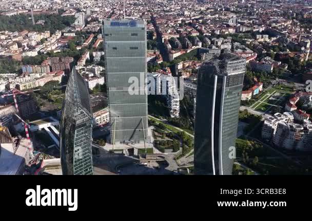 Milan, Province of Lombardy, Italy, September, 6, 2025: high rise ...