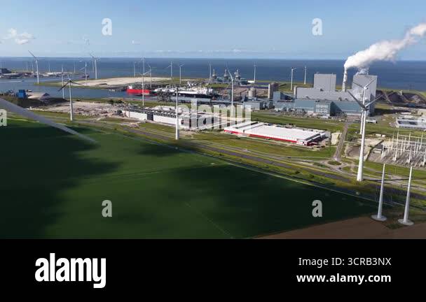 Eemshaven, Province of Groningen , 16th of July 2025, The Netherlands ...