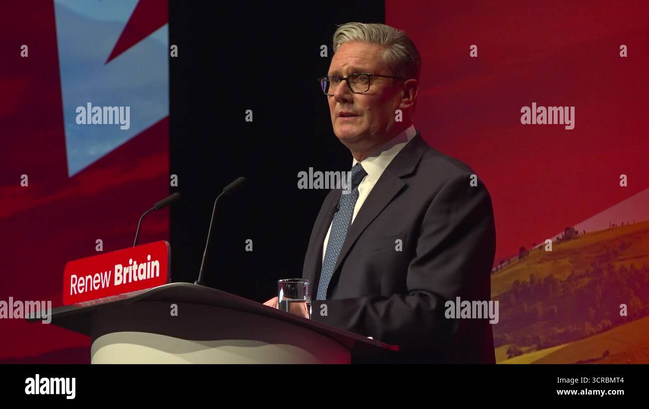 Sir Keir Starmer Laboour Conference speech – alternative angles (part 2 ...
