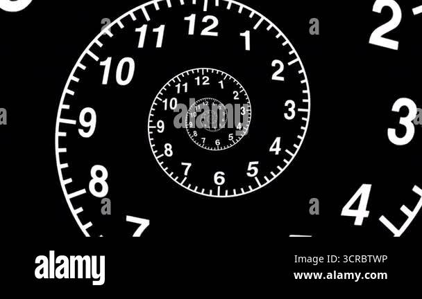 Spiral clock vortex illusion motion Stock Videos & Footage - HD and 4K ...