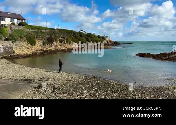 Bull bay on isle anglesey Stock Videos & Footage - HD and 4K Video ...
