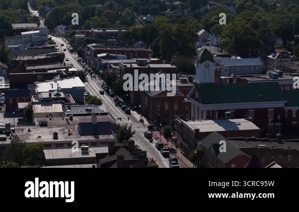 Breathtaking aerial views capture Charles Town, West Virginia during ...
