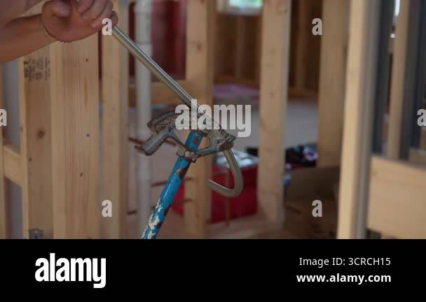 Worker bending pipe electrical system Stock Videos & Footage - HD and ...