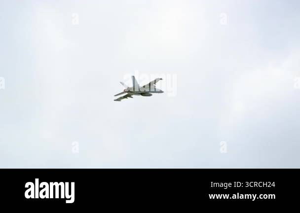 Slow motion view of F-18 fighter jets at full power, engines blazing ...