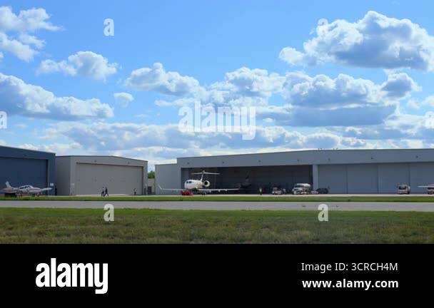 Several small airplanes parked Stock Videos & Footage - HD and 4K Video ...